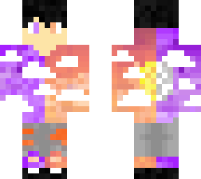 sun and moon boy | Minecraft Skin