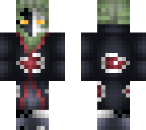 Zetsu Akatsuki | Minecraft Skin