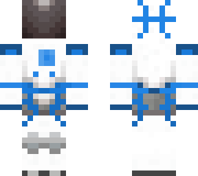 Blue Astronaut | Minecraft Skins