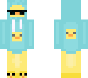 Chicken with sunglasses | Minecraft Skin
