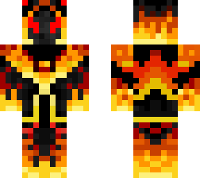 FireLight (fire god) upgread (FireLight) | Minecraft Skin