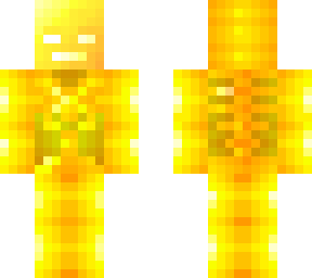 Golden Skeleton | Minecraft Skin