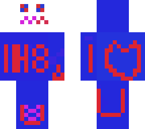 love/hate | Minecraft Skin