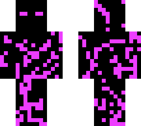 mobs X neon: 1. Enderman Neon | Minecraft Skin