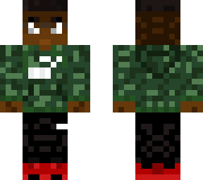 Puma Outfit w/ AC Milan kit | Minecraft Skin