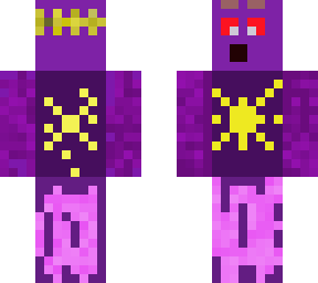 Violet man | Minecraft Skin