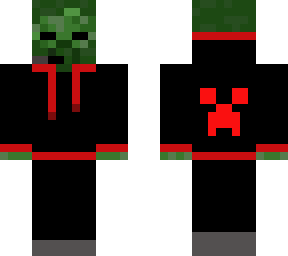 zombie gamer in hoodie | Minecraft Skin