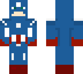 Captain America | Minecraft Skin