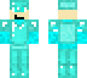 diamond armor troll | Minecraft Skin