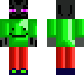 Enderman with dream merch | Minecraft Skin