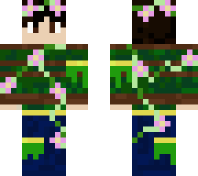 Flower elf skin | Minecraft Skin