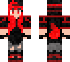 Gamer Wolf Girl | Minecraft Skin