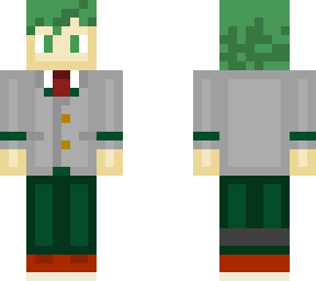 Izuku Midoriya/Deku (School Uniform) | Minecraft Skin