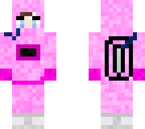 Pink Among Us Girl | Minecraft Skin