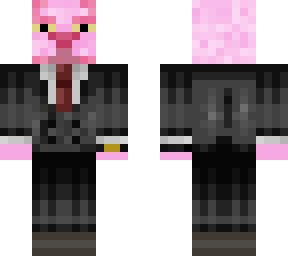 panther in a suit | Minecraft Skins