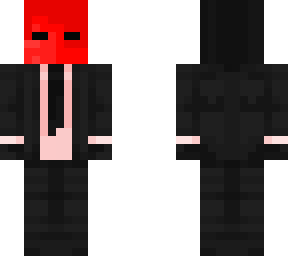 red masked assassin | Minecraft Skin