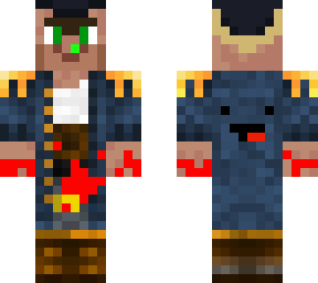 sexy pirate villager | Minecraft Skin