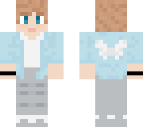 Simple Angel Boy | Minecraft Skin