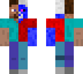 steve(swapped color) | Minecraft Skin