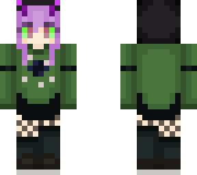 Alien girl | Minecraft Skin