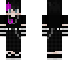 boy purple emo black lgbt | Minecraft Skins