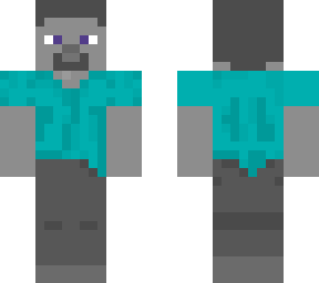 black and white steve | Minecraft Skin