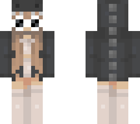 Black Dino Clout Goggles | Minecraft Skin
