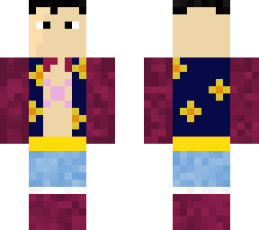 Gear 5 Luffy Minecraft Skins