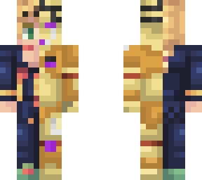 Giorno Giovanna & Gold Experience! | Minecraft Skin