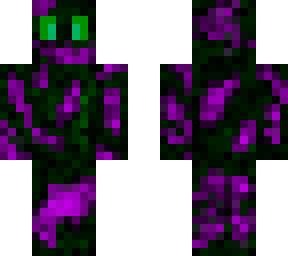 Mutant Zombie Oozing purple sludge ( Old skin I made 5 years ago ...