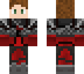 Red Wolven Witcher Armor | Minecraft Skin