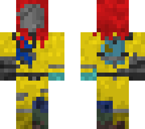 Rust hazmat suit | Minecraft Skin