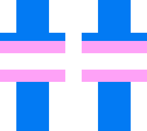 Transgender Flag | Minecraft Skin