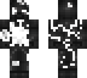 Dark Steve infected with the Light (Remake) | Minecraft Skin
