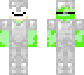 Dream on iron armor V.2 | Minecraft Skin
