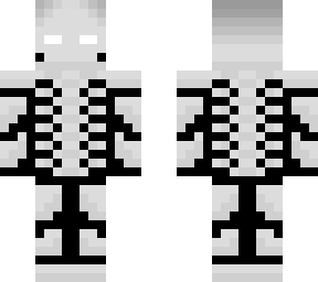 Ender Skeleton | Minecraft Skin