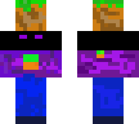 Happy Enderman | Minecraft Skins