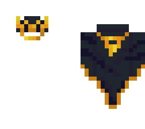 kintsugi oni mask [mask+cape] | Minecraft Skin