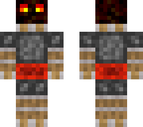 Magma Cube Driving a Robot - 2 | Minecraft Skin