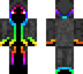 Regenbogen Magier | Minecraft Skin