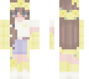Cute Yellow Girl | Minecraft Skin