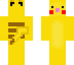 Derpy Pikachu | Minecraft Skin