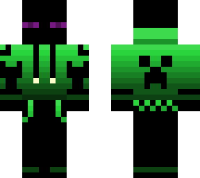 Green Enderman | Minecraft Skin