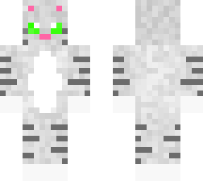 Grey cat | Minecraft Skin