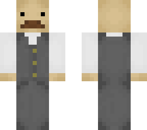 guy with a moustache | Minecraft Skin