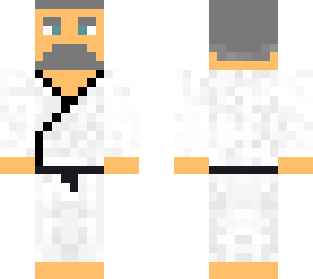 Karate Old man | Minecraft Skin