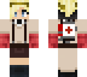 overwatch mercy | Minecraft Skins