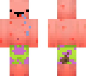 patrick star derp | Minecraft Skin