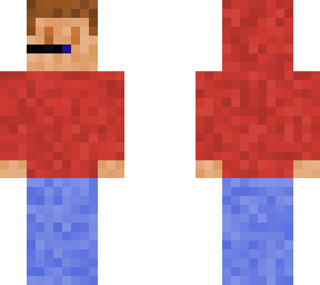 Red Gamer Boy | Minecraft Skin