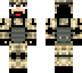 Soldier keralis | Minecraft Skin